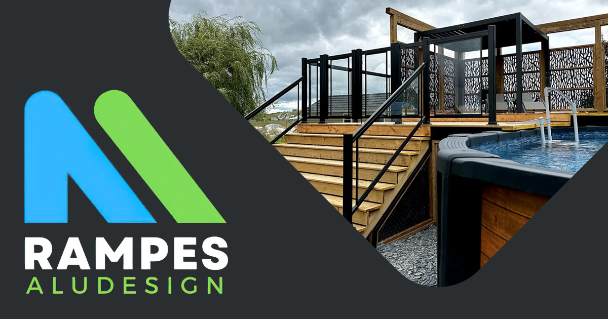 Rampes ALUDESIGN Rive-Sud. Entrepreneur en rampe d’aluminium Montérégie ...